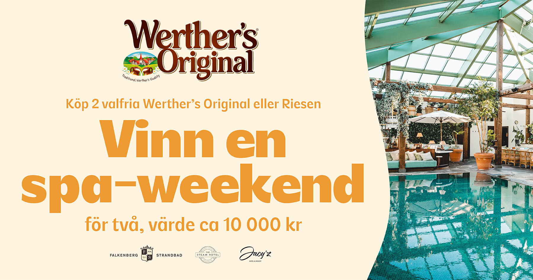 Var med och tävla – vinn en SPA weekend för två och godis från Werther ...